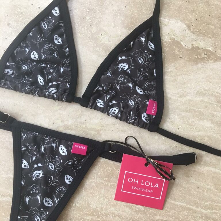 Sexy Nightmare Micro Bikini | Spooky swimwear for women
