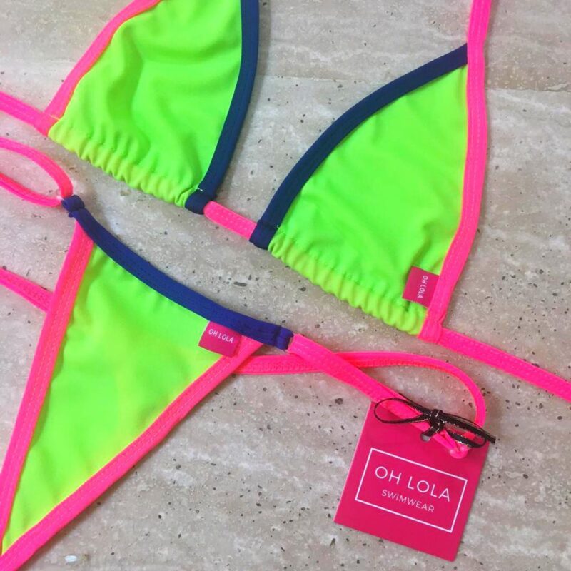 Neon Vibes Micro Bikini - Bold Neons for the Most Attractive Look
