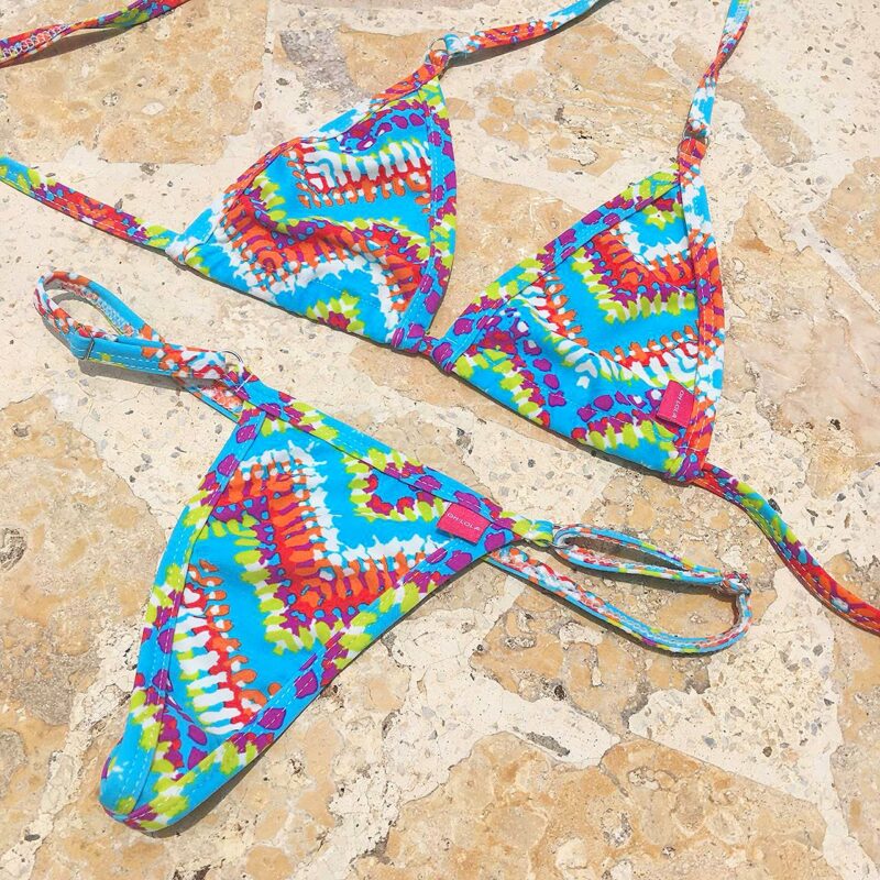 Nassau Exotic Micro Bikini | Tropical Print Mini Bikini | Oh Lola